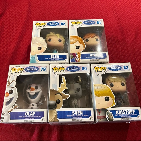Funko | Toys | Funko Disney Frozen Set | Poshmark